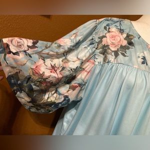 Pixie Lady | Tops | Pixie Lady Baby Blue Tunic | Poshmark